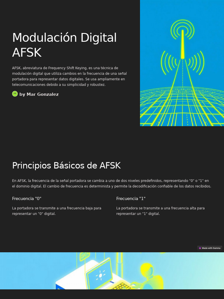 Modulacion Digital AFSK | PDF