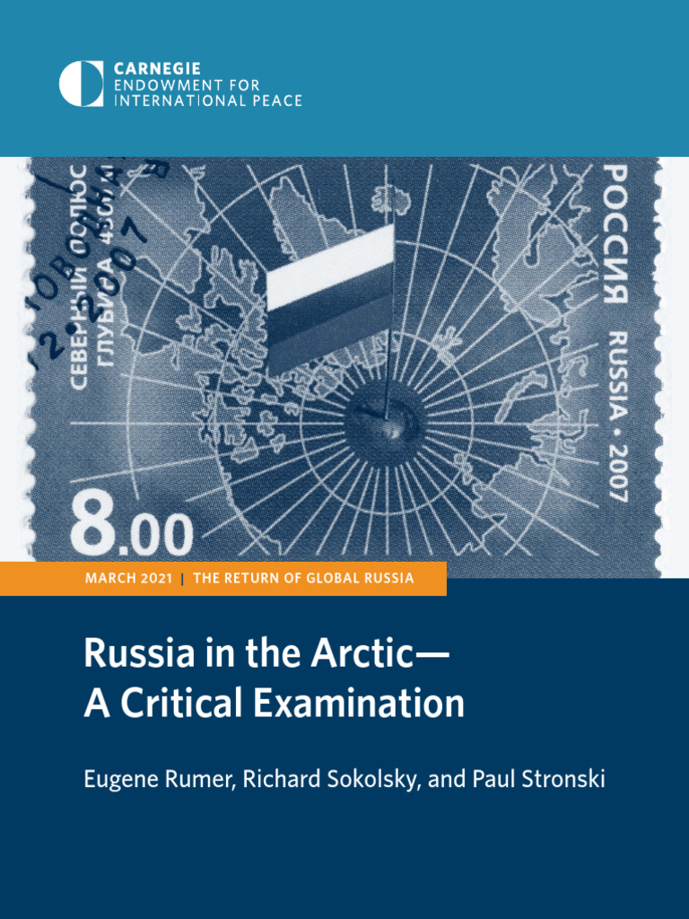 Filesrumer Et Al Russia in The Arctic PDF | PDF