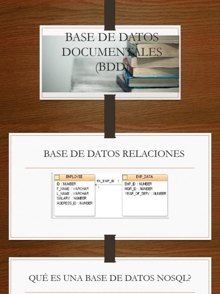 Base de Datos Documentales (BDD) | PDF
