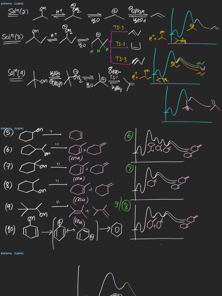Reaction Mechanism - L-08 (Class Notes) NJ - 247 | PDF
