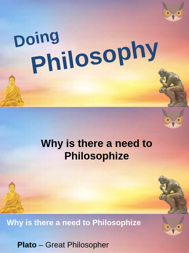 L1.1a Doing Philosophy | PDF