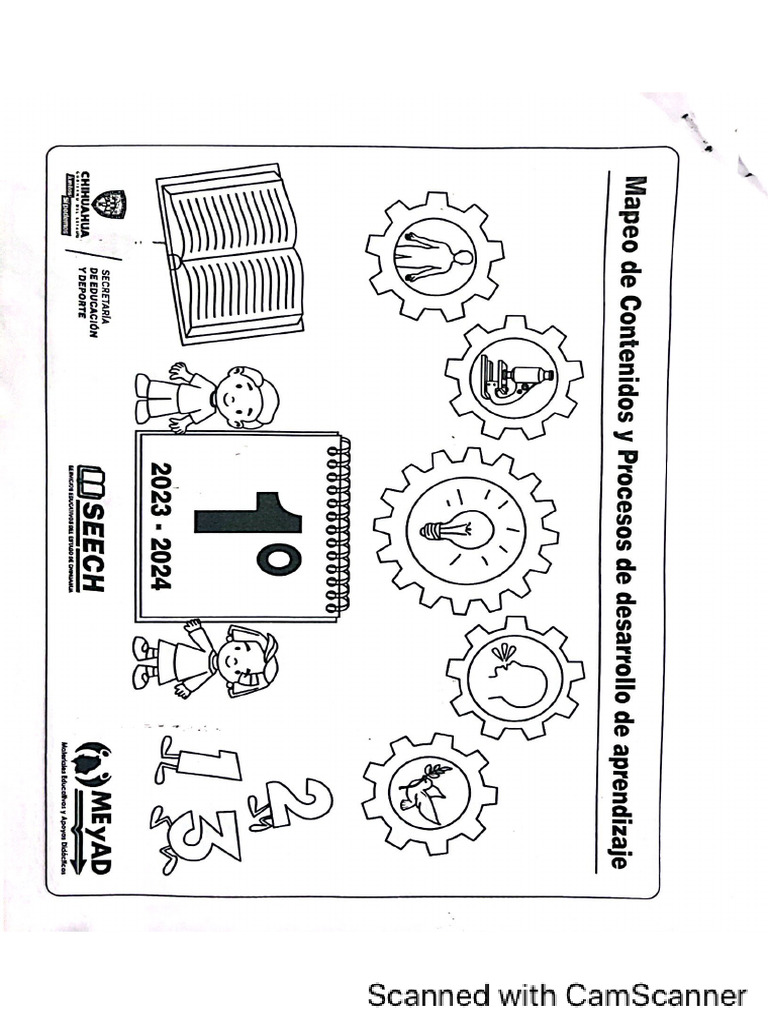 Mapeo Primer Grado 2023 2024 Pdf