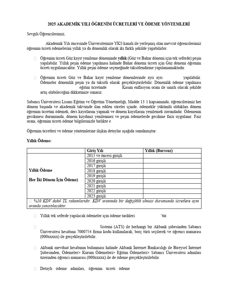 2024-2025 Devam Eden | PDF