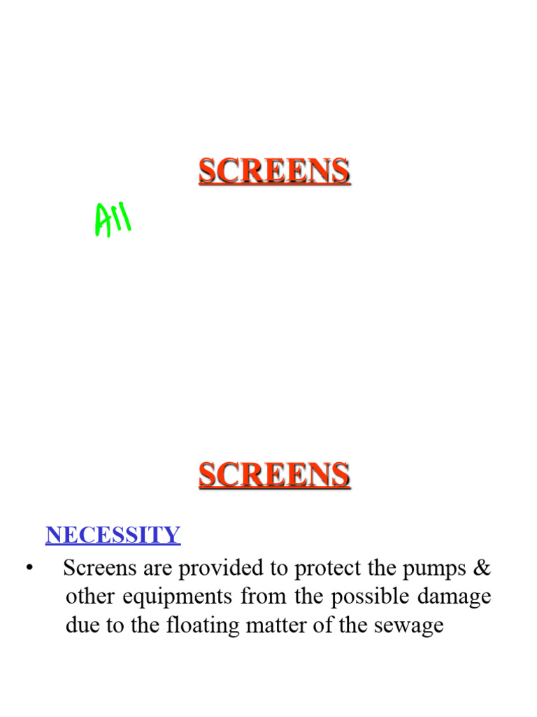 Screens | PDF