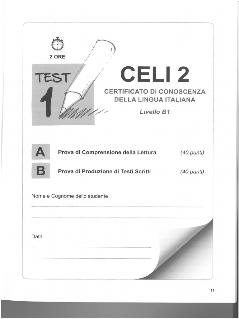 Test 1, Celi 2 | PDF