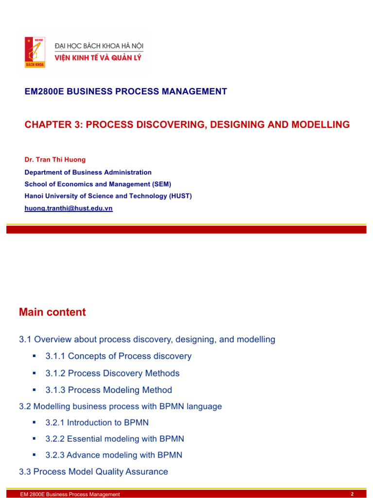 BPM Ch3 Process Discovery | PDF