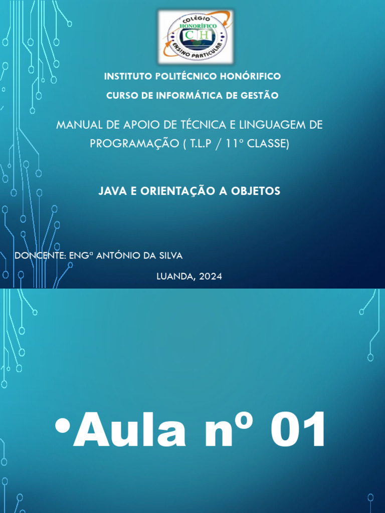 Honórifico 11 Classe-TLP - Conclusão Da Primeira Fase | PDF