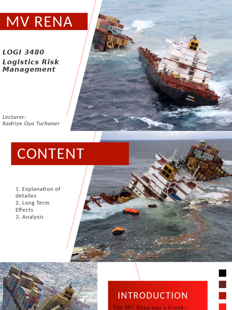 MV Rena Presentation | PDF | Ships | Shipping