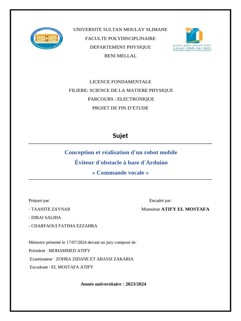 PFE Projet Final 2023 2024 1 | PDF