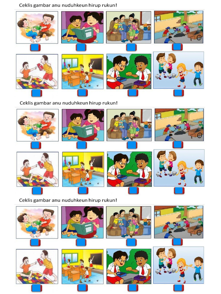 Worksheet Hirup Rukun | PDF