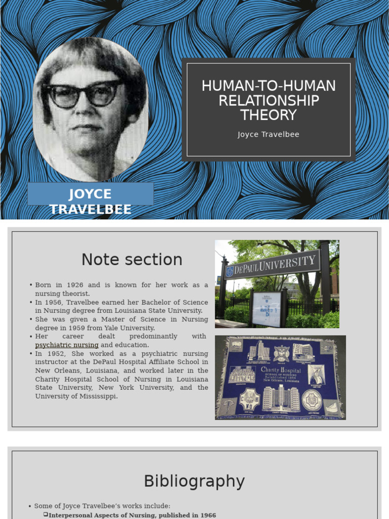 Human To Human Relationship Theory Updated | PDF