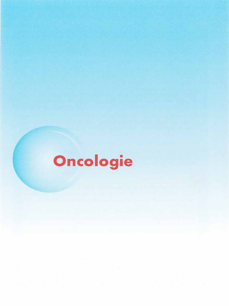 26 Oncologie - Abrégé Très Bien Classés 21 | PDF