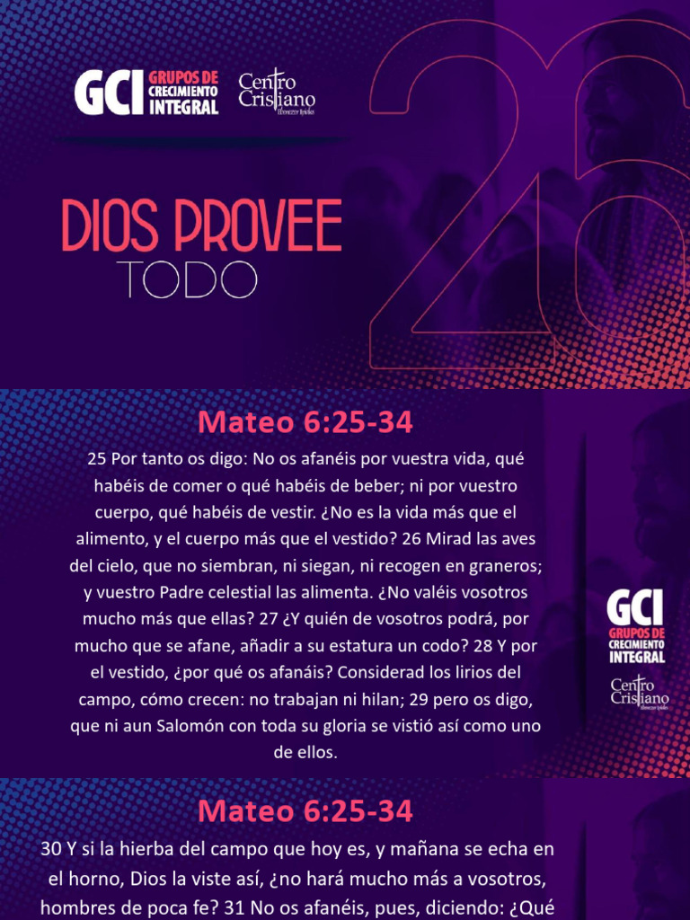 Dios Provee Todo | PDF