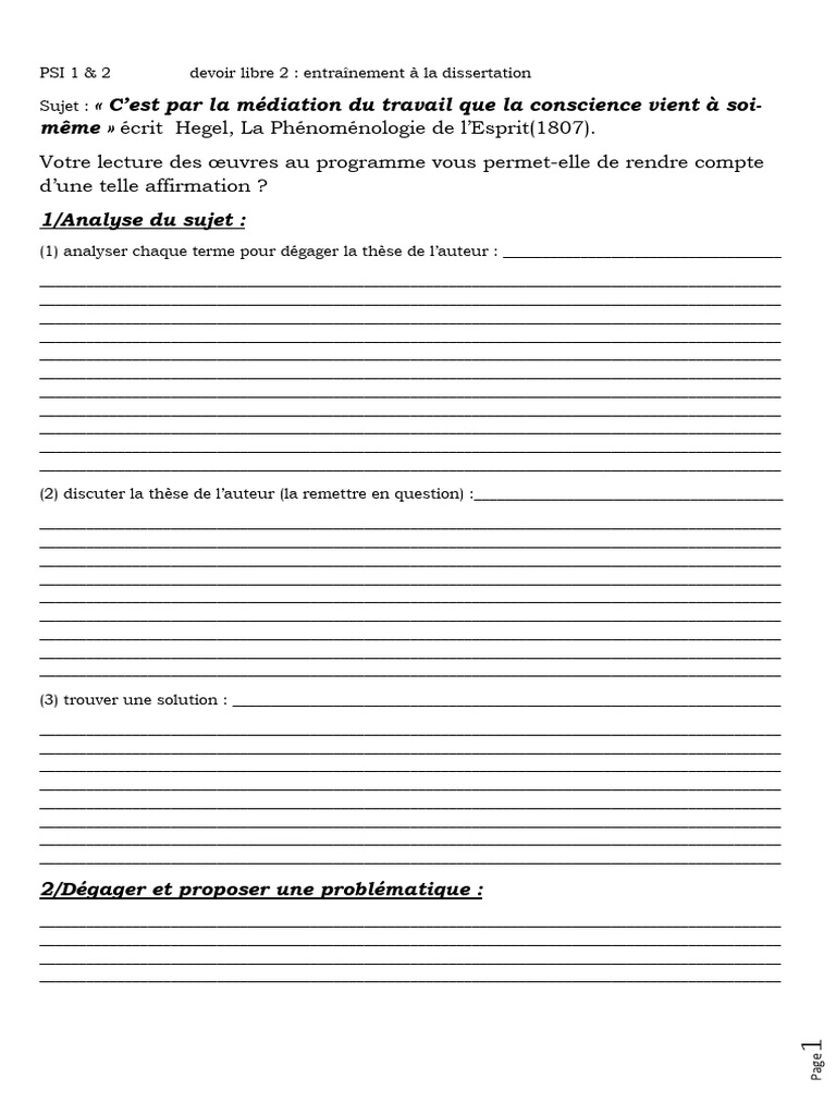 Devoir Libre - 2 | PDF