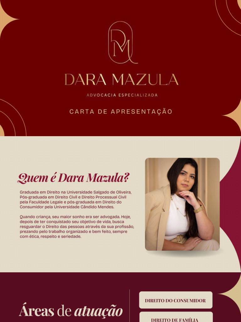 Apresentação - Dara Mazula | PDF