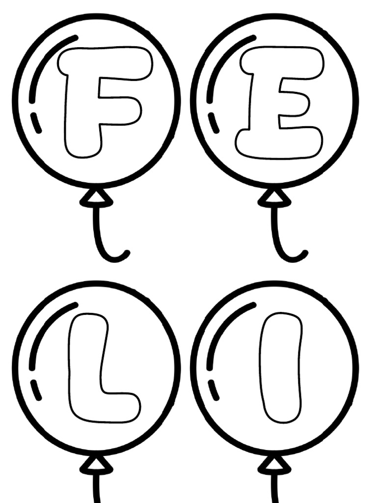 Globos Editables | PDF