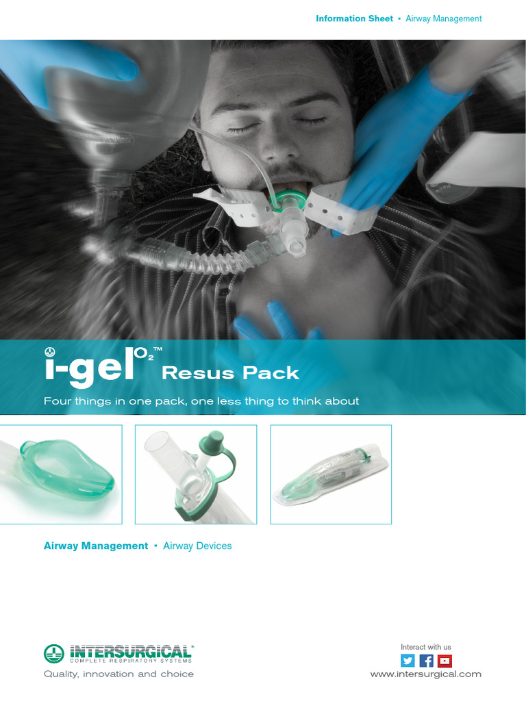 IS6.6 - Igel - O2 - Resus - UK - Issue - 4 - Web Ratownictwo | PDF