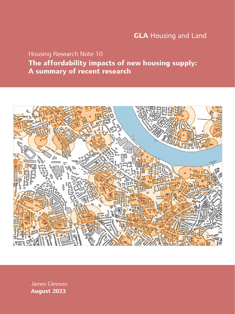 The Affordability Impacts of New Housing Supply - GLA Housing Research ...