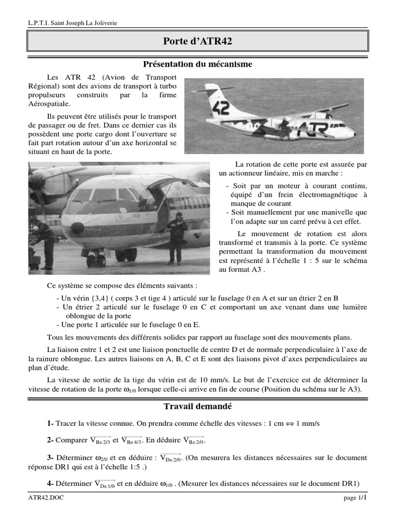 Atr 42 | PDF
