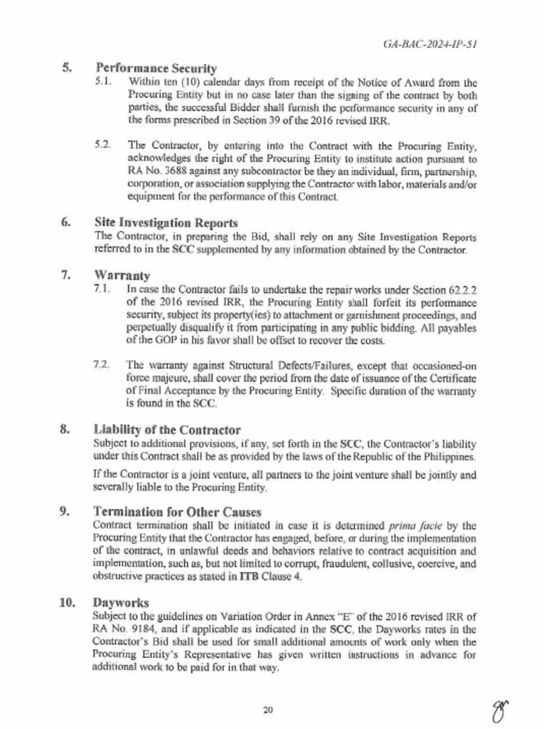 2024-IP-51 Bid Docs-021-040 | PDF