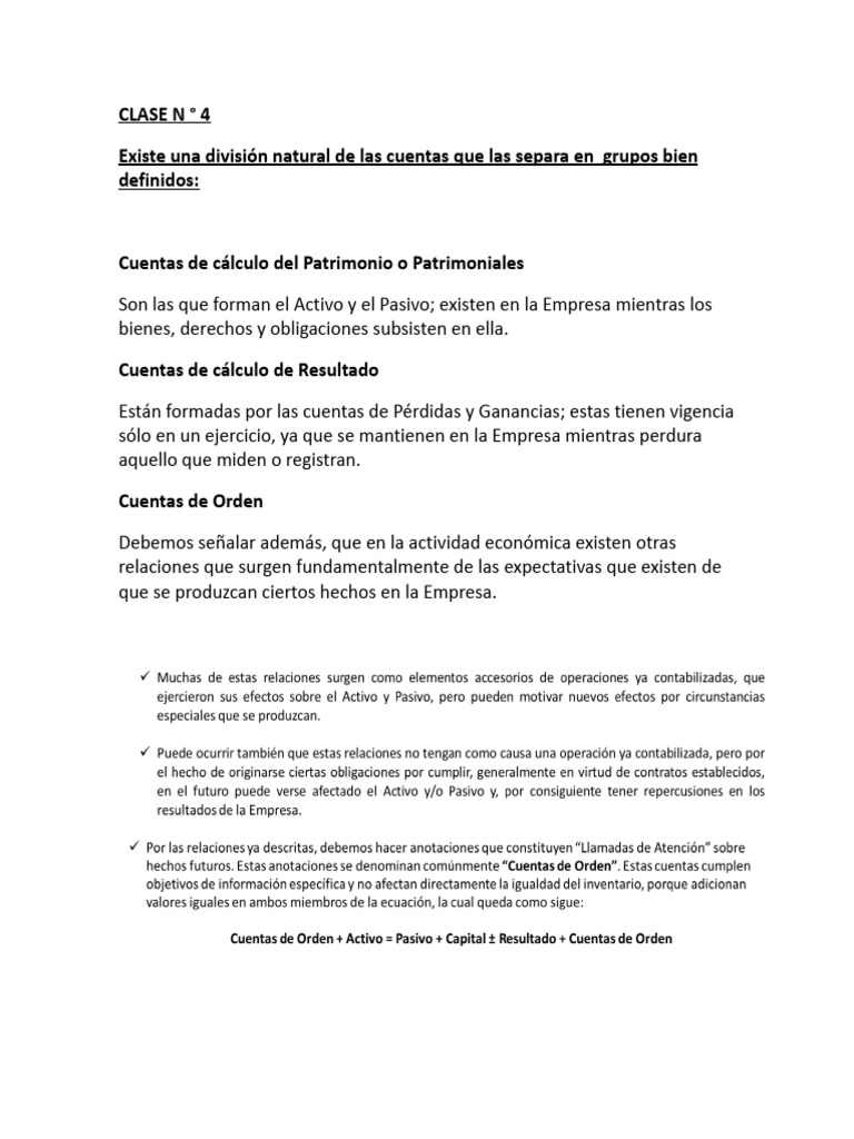 Material Complementario Clase N4 Aux. Contable | PDF | Contabilidad | Finanzas y dinero