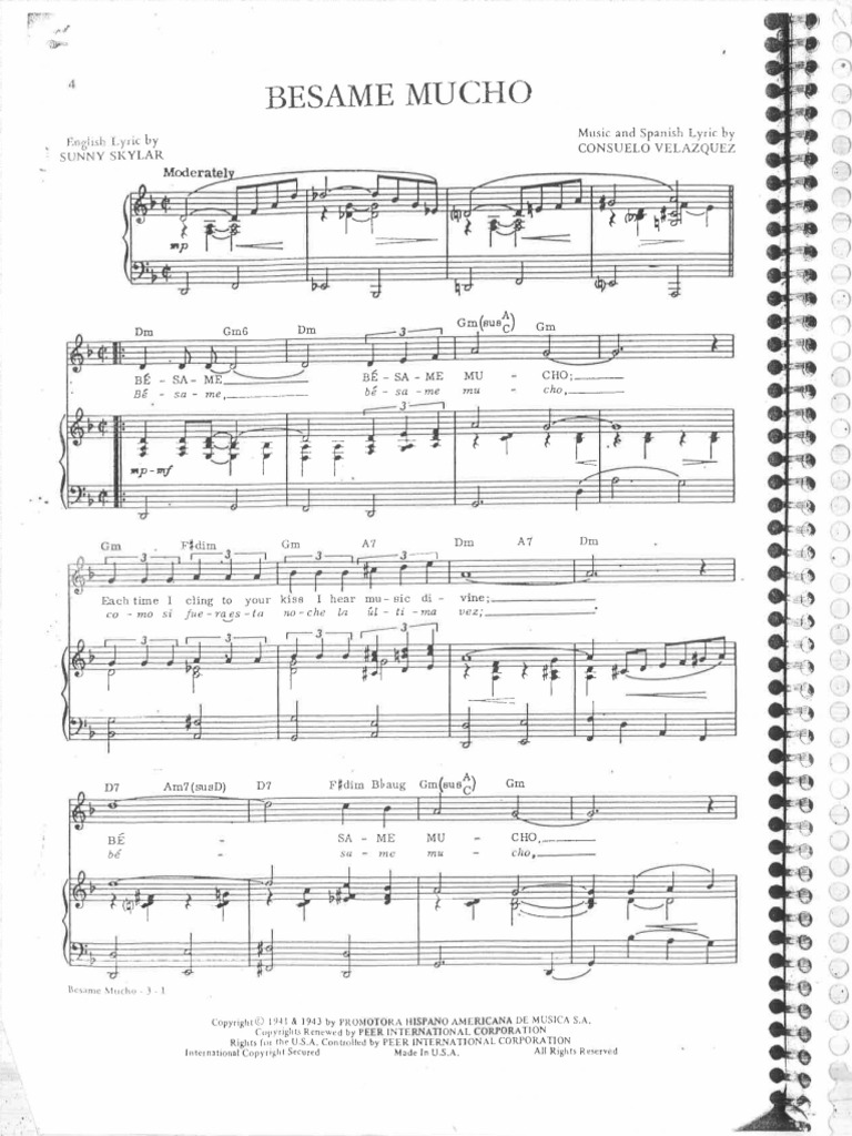 Besame Mucho | PDF