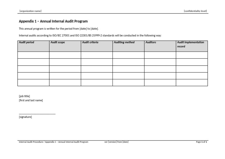 Appendix 1 Annual Internal Audit Program-200618-123218 | PDF