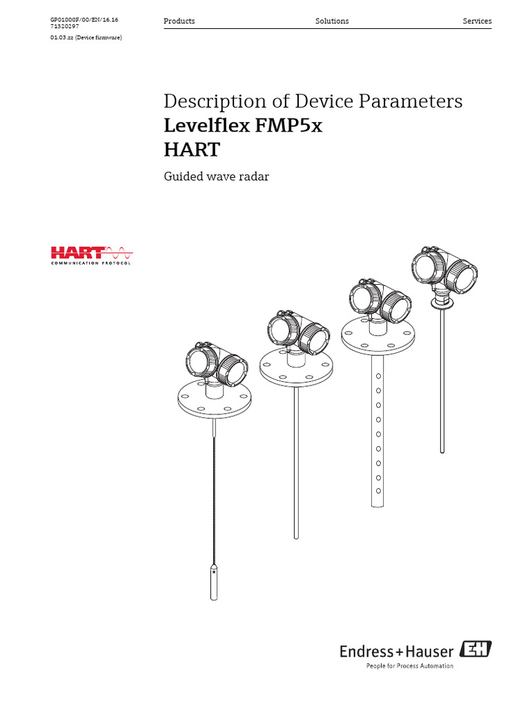 Levelflex FMP5x - Conf Transmisor | PDF
