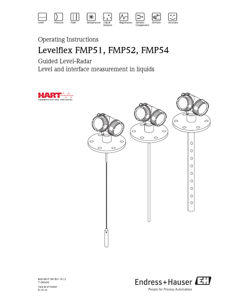 Levelflex FMP5x - Conf de Pedido | PDF