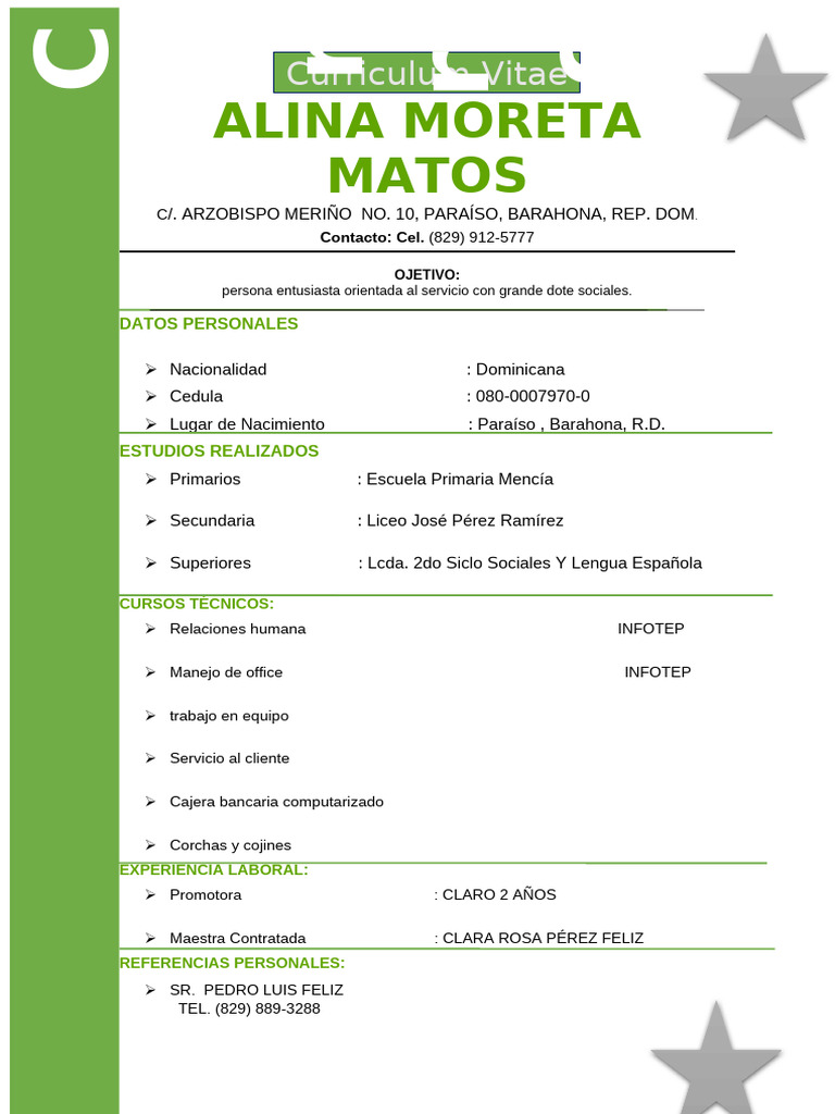 Alina Curriculum | PDF