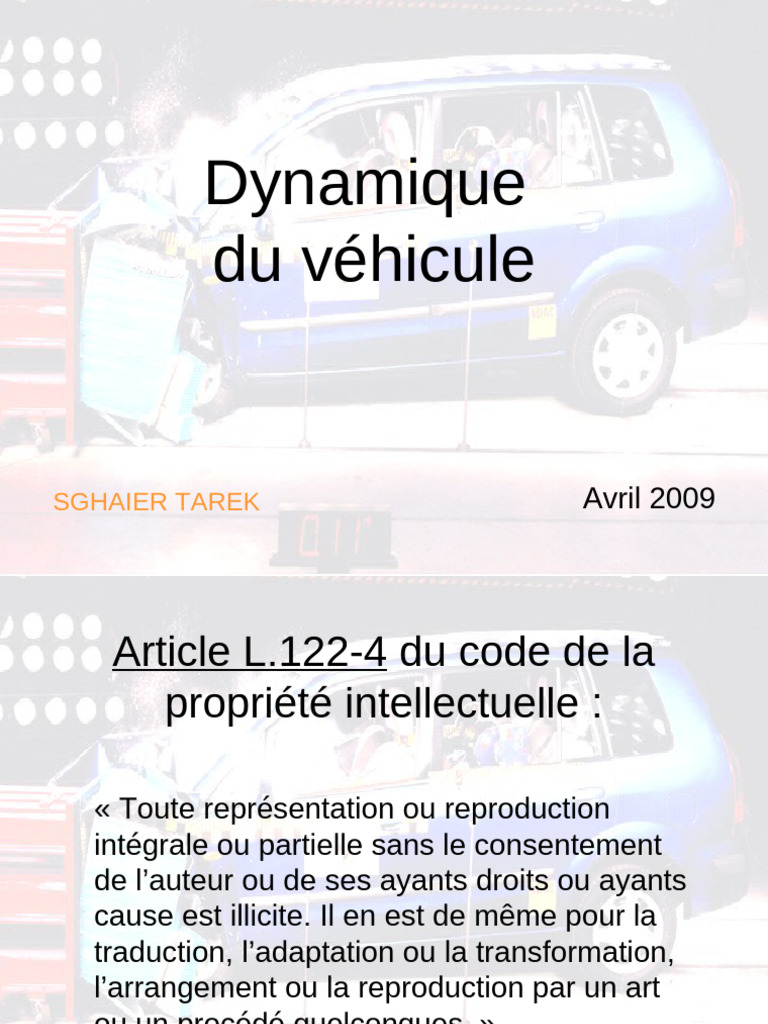 Dynamique | PDF