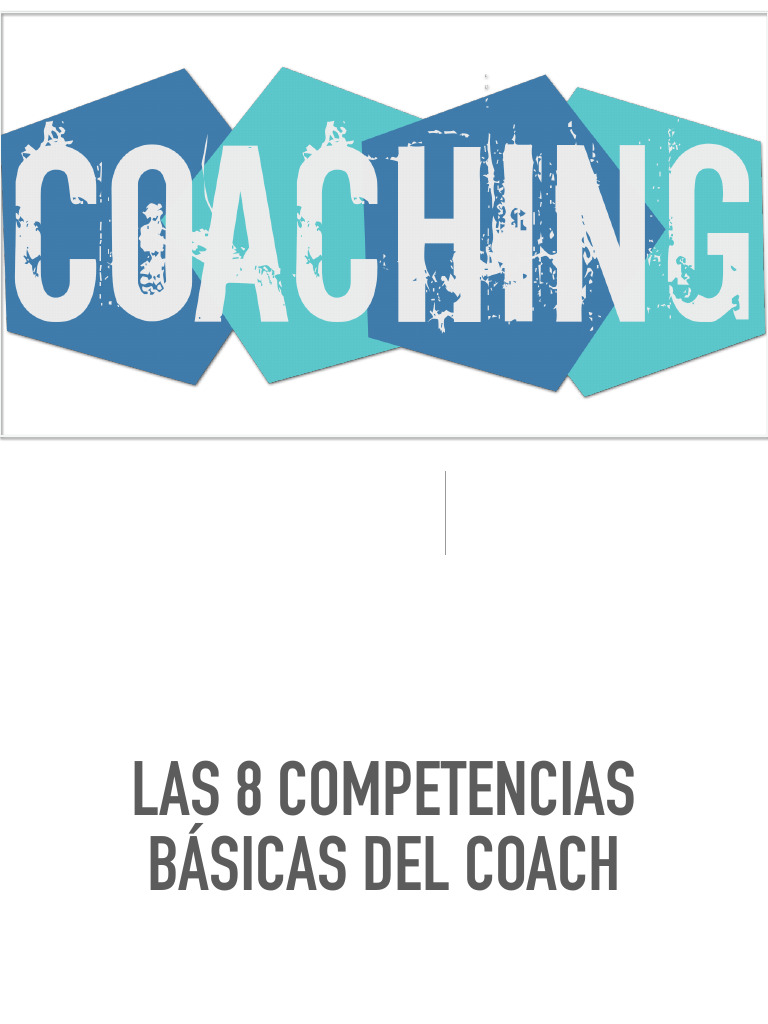 Competencias de Un Coach - Rapport y Establecimiento de Metas | PDF