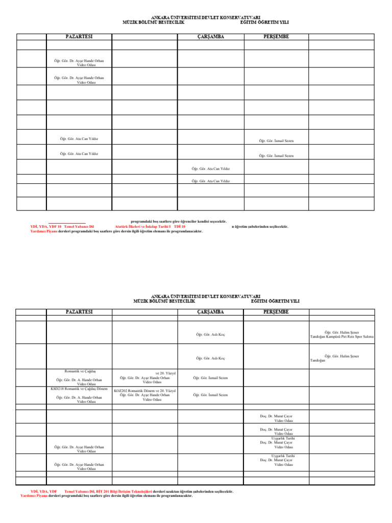Bestecilik ASD 1 | PDF