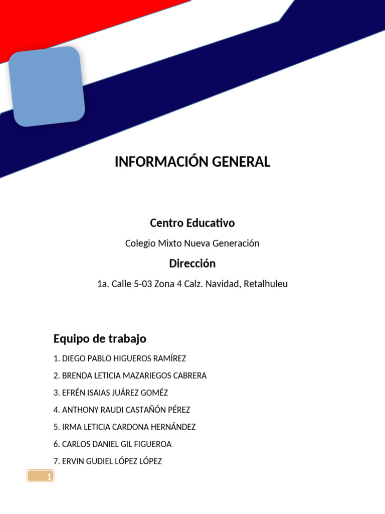 Información General | PDF