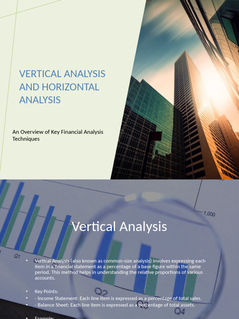 Vertical and Horizontal Analysis Presentation | PDF