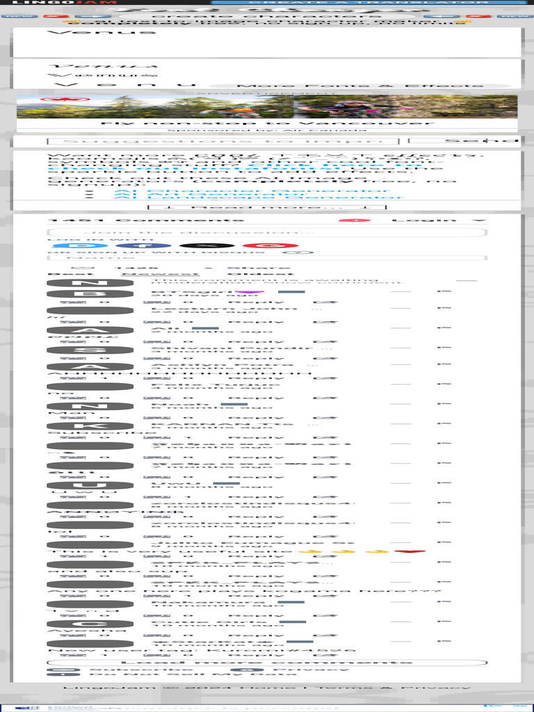 Font Changer Online (???? ??? ????? ?????) LingoJam 2 | PDF