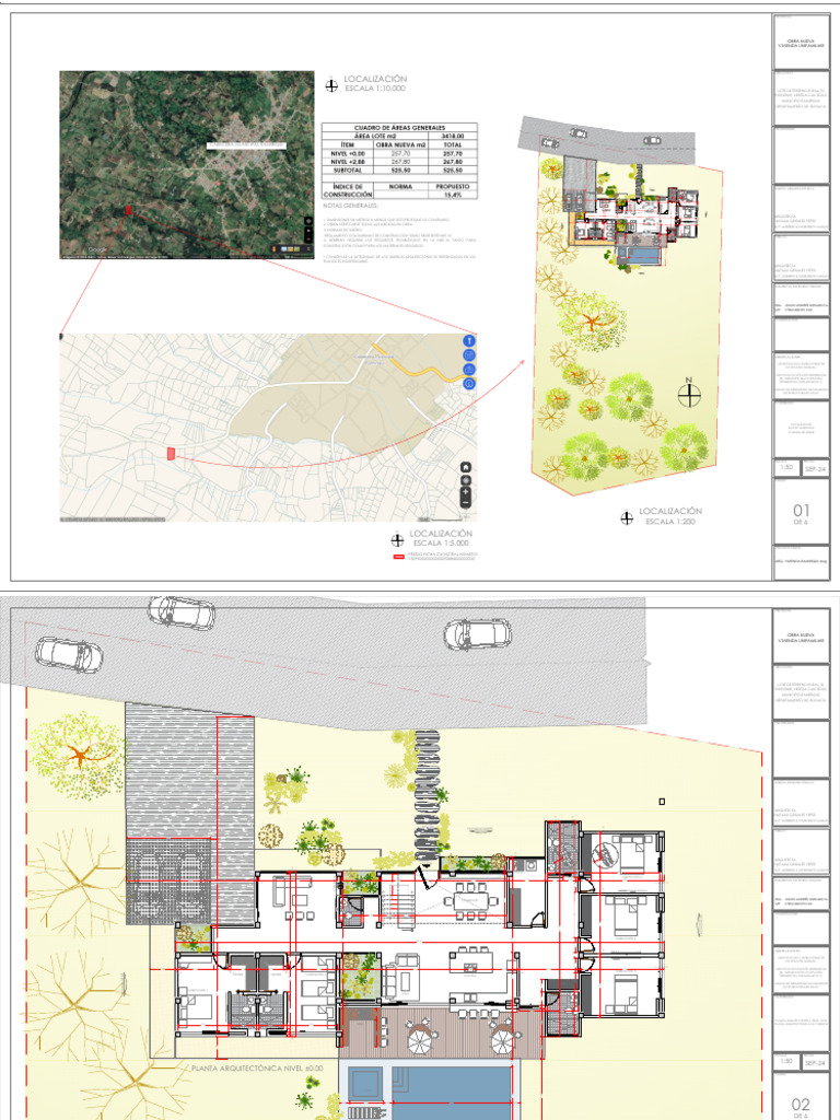 Proyecto Arq. Vivienda Ramiriqui | PDF