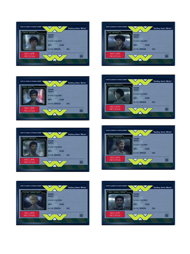 Alien PC Badges | PDF