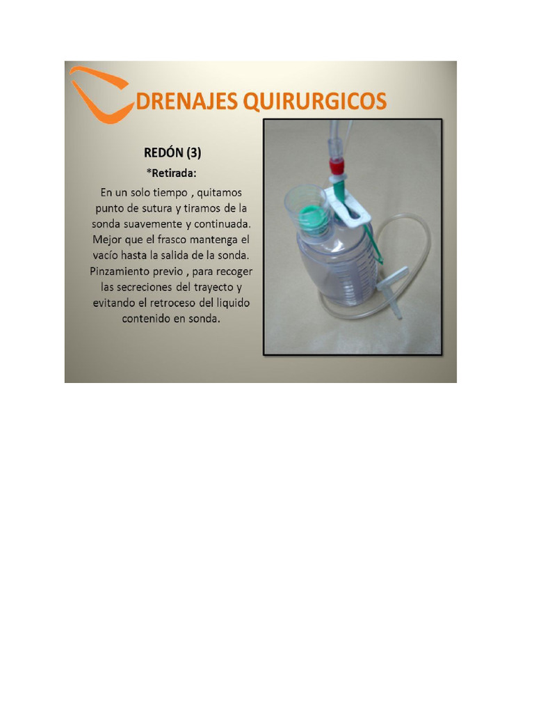 Drenaje Redon | PDF