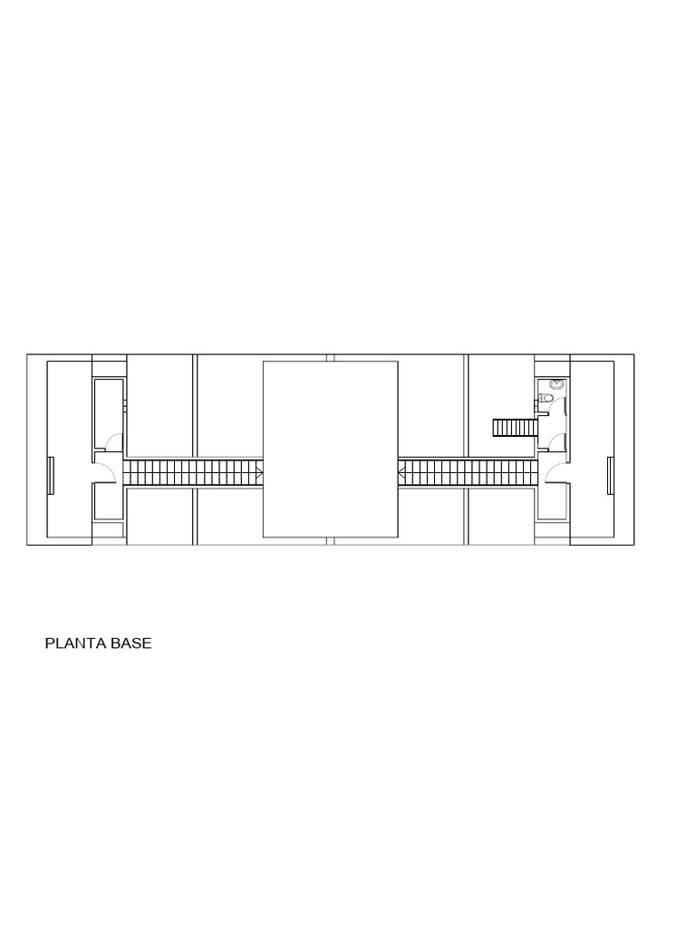 Planta Base Casa Puente | PDF
