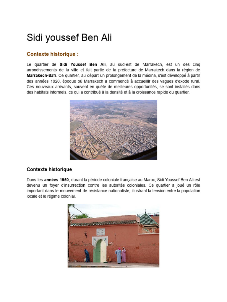 Sidi Youssef Ben Ali | PDF
