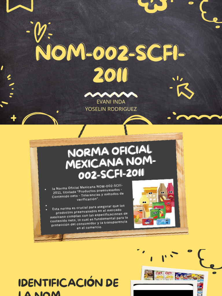 Nom 002 Scfi 2011 | PDF