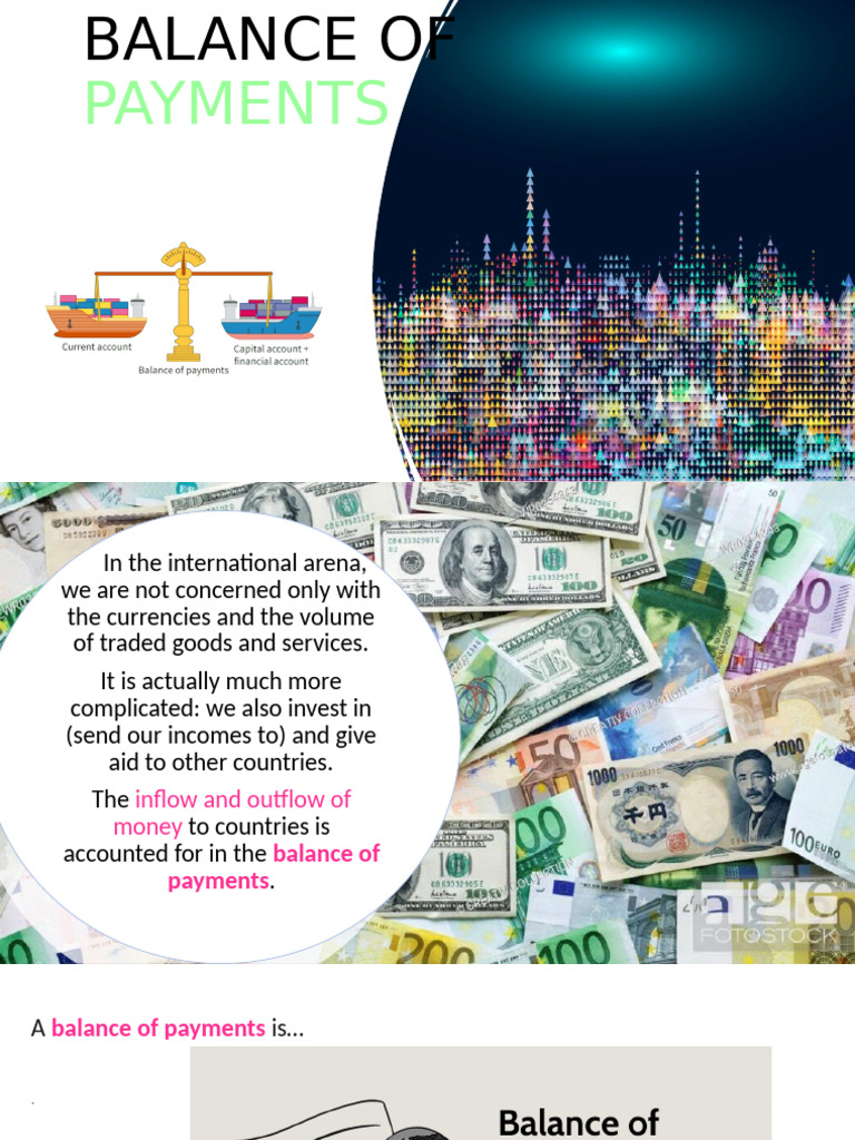 Balance of Payments | PDF