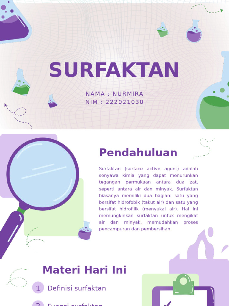 Nurmira 222021030 Surfaktan | PDF