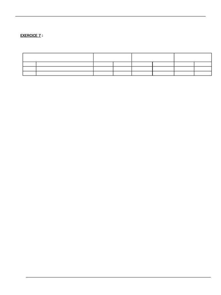 2 Bac Eco Exercice 7 Regularisation Des Stocks | PDF