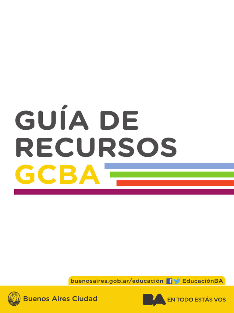 Guia de Recursos Gcba | PDF