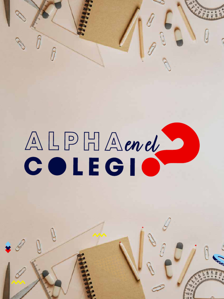 Guía Qué Es Alpha en El Colegio | PDF