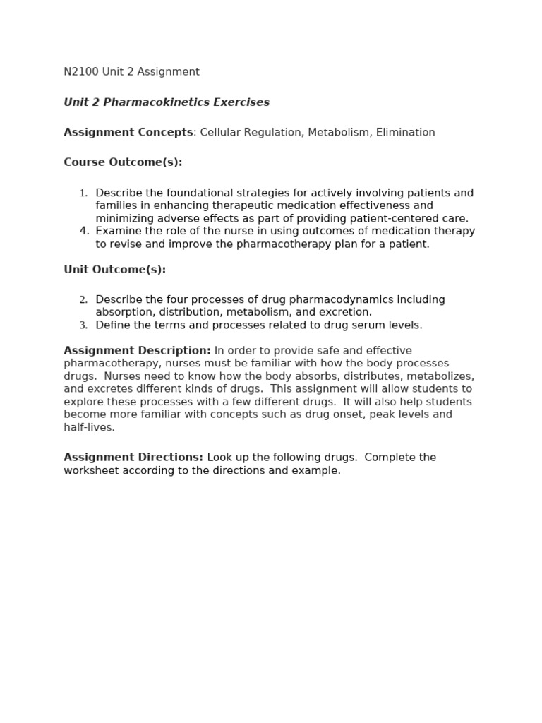 Unit 2 Assignment | PDF Unit 2 Assignment | PDF