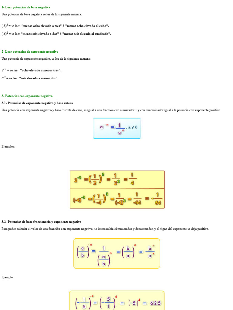 7 Signos de Una Potencia | PDF