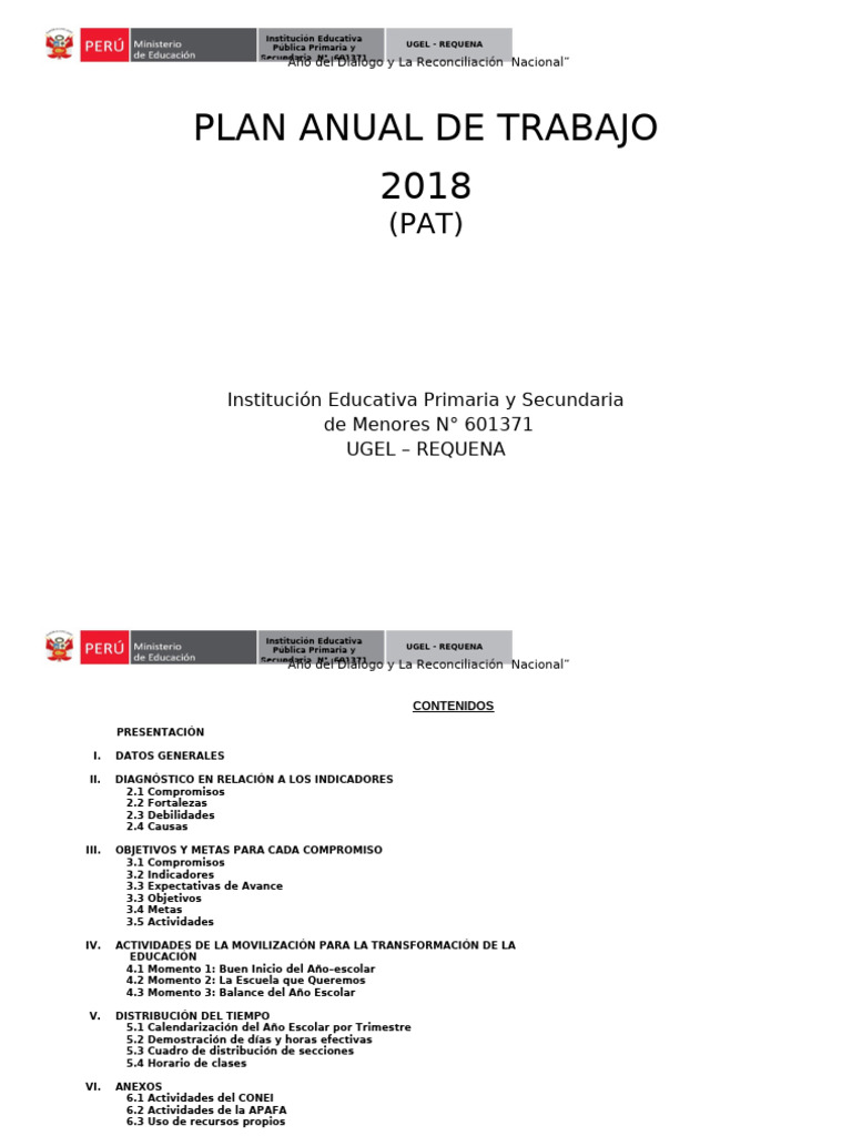 Pat-2017 - Primaria - 601371 | PDF